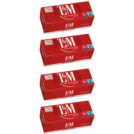 L&M Rot Extra 250 Hülsen günstig online kaufen | getkapp.de