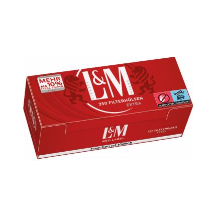 L&M Rot Extra 250 Hülsen günstig online kaufen | getkapp.de
