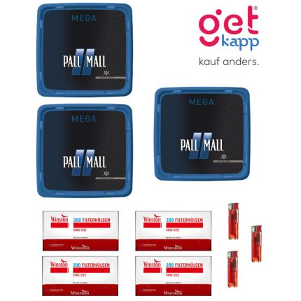 Pall Mall Tabak Sparset Mega Box Blau online kaufen | getkapp.de