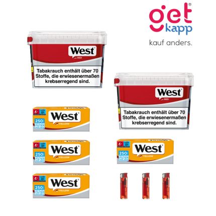 West Tabak Giga Box Angebot online kaufen | getkapp.de