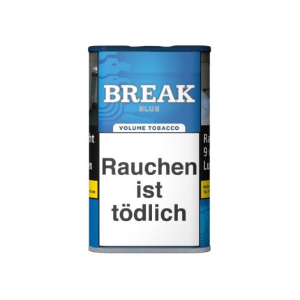 BREAK TABAK BLAU/BLUE 70g DOSE VOLUMENTABAK bei getkapp online bestellen