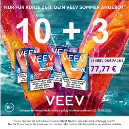 Aktion Veev One Pods 10 + 3 online kaufen | getkapp.de
