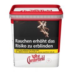 CHESTERFIELD TABAK TRUE RED/ROT FEINSCHNITT GEBINDE (5x30g) bei getkapp ...